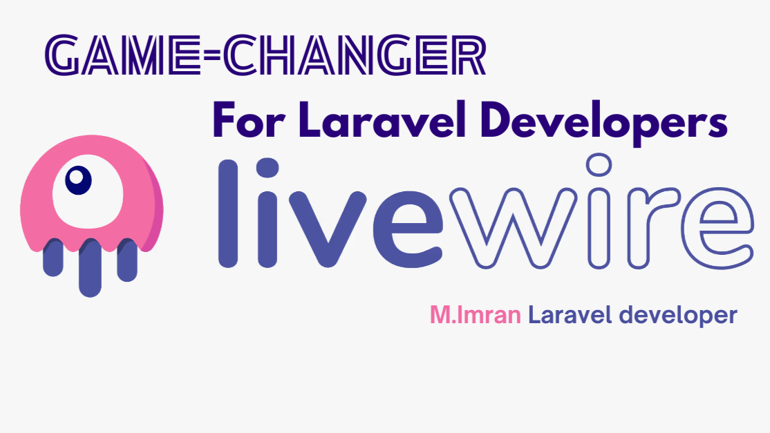 🚀 Livewire: The Game-Changer for Laravel Developers | M. Imran 🚀 Livewire: The Game-Changer for Laravel Developers | M. Imran