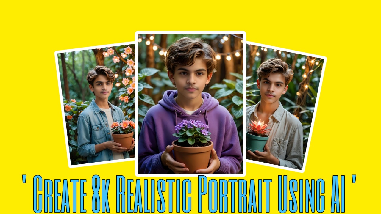 Generate 8k Realistic Portrait Image using AI | Rohit Kumar Mandal Generate 8k Realistic Portrait Image using AI | Rohit Kumar Mandal