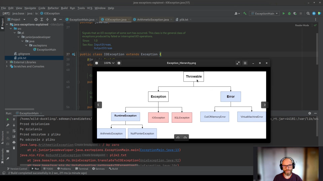 Video Tutorial - Java Exceptions, przykłady obsługi wyjątków, tworzenia ... Video Tutorial - Java Exceptions, przykłady obsługi wyjątków, tworzenia ...