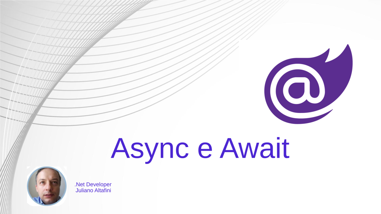 Async e Await Async e Await