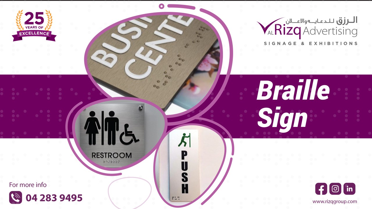 Enhancing Accessibility with Braille Signs Enhancing Accessibility with Braille Signs