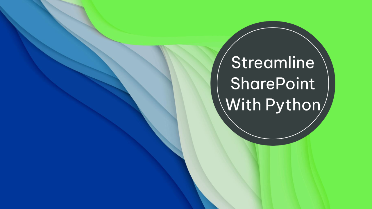 Enhancing SharePoint Operations with Python: New Functions Added to the ... Enhancing SharePoint Operations with Python: New Functions Added to the ...