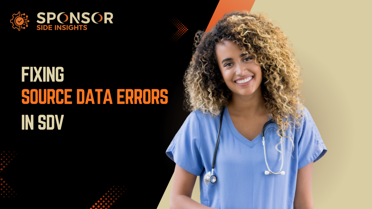 Fixing Source Data Errors in SDV Fixing Source Data Errors in SDV