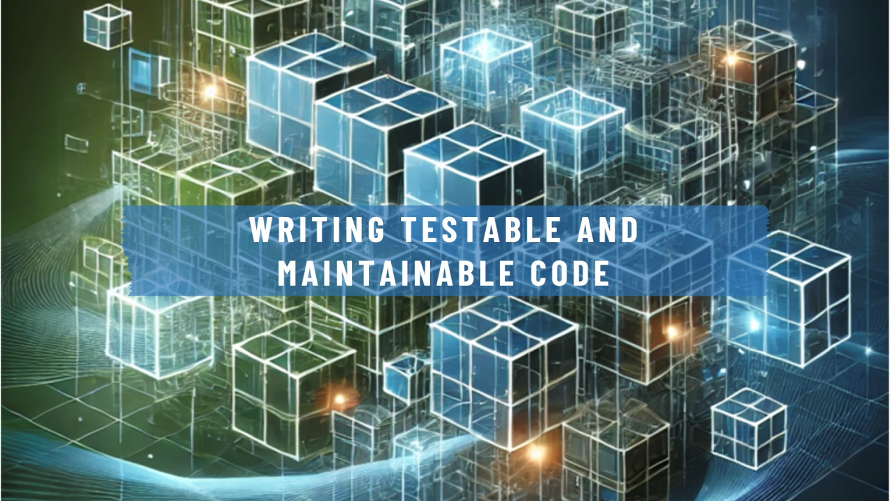 Principles of Writing Testable and Maintainable JavaScript Code Principles of Writing Testable and Maintainable JavaScript Code