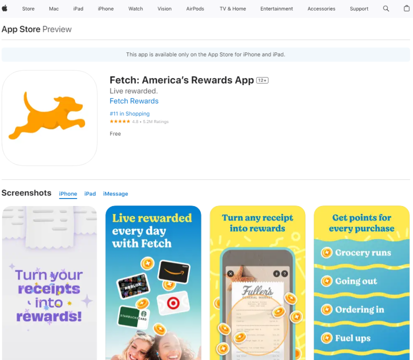 Install and Use the Fetch App! Install and Use the Fetch App!