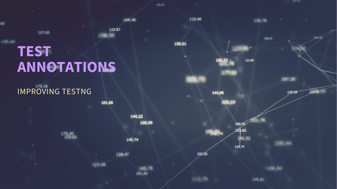 Mastering TestNG Annotations: Unlocking the Power of Java Testing Mastering TestNG Annotations: Unlocking the Power of Java Testing