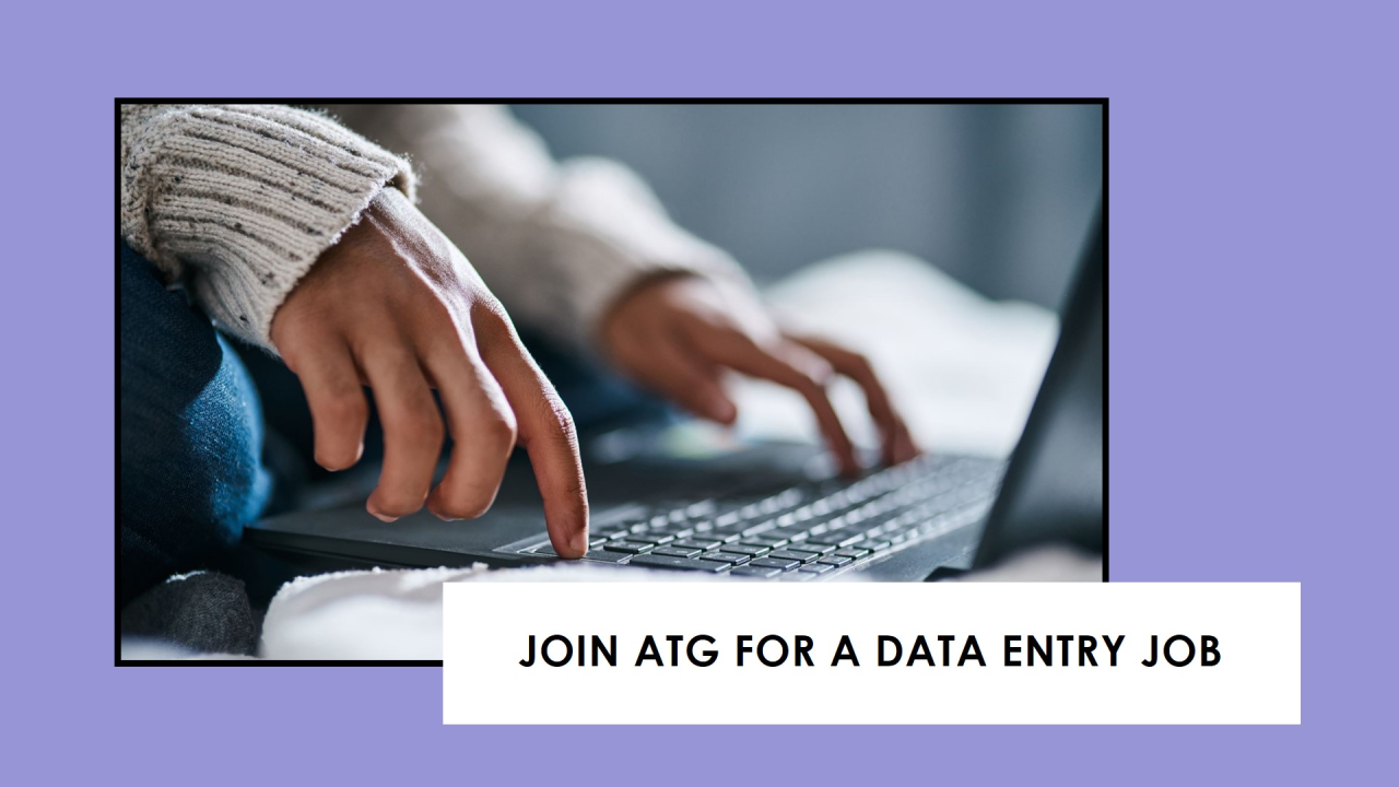 Data Entry Job at Join Across The Globe (ATG) Data Entry Job at Join Across The Globe (ATG)