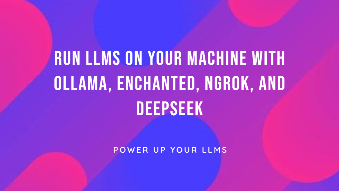 🚀 Run Powerful LLMs Locally on Your Machine! Here's How (Ollama ... 🚀 Run Powerful LLMs Locally on Your Machine! Here's How (Ollama ...