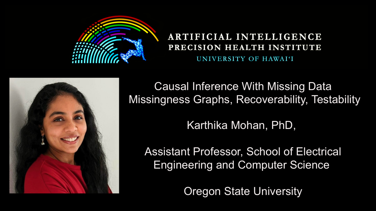 Causal Inference With Missing Data: Missingness Graphs, Recoverability ... Causal Inference With Missing Data: Missingness Graphs, Recoverability ...