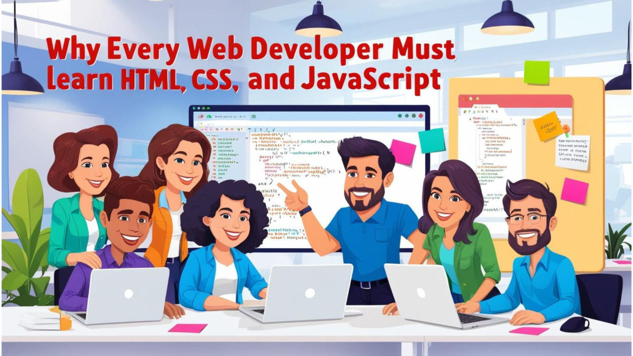 Why Every Web Developer Must Master HTML, CSS, & JavaScript Why Every Web Developer Must Master HTML, CSS, & JavaScript