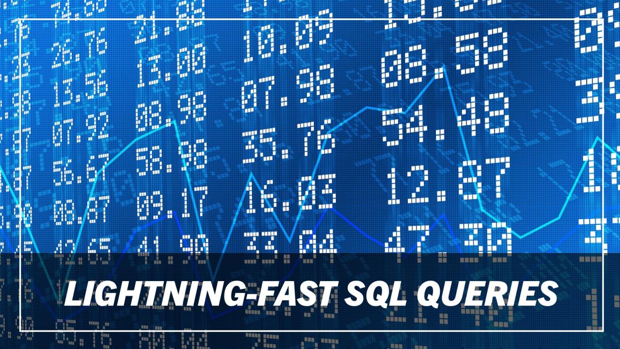 Turbocharge PostgreSQL: Writing Lightning-Fast SQL Queries Turbocharge PostgreSQL: Writing Lightning-Fast SQL Queries