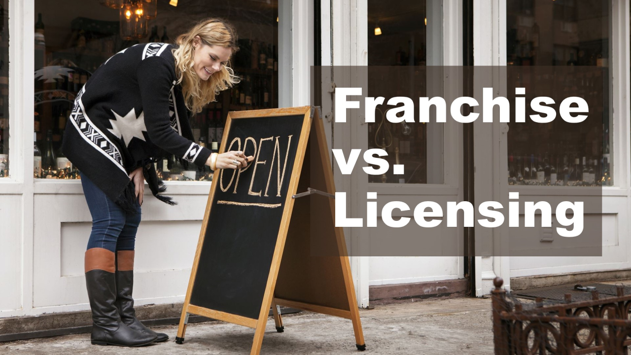 Franchise vs. Licensing: What is the Difference? Franchise vs. Licensing: What is the Difference?