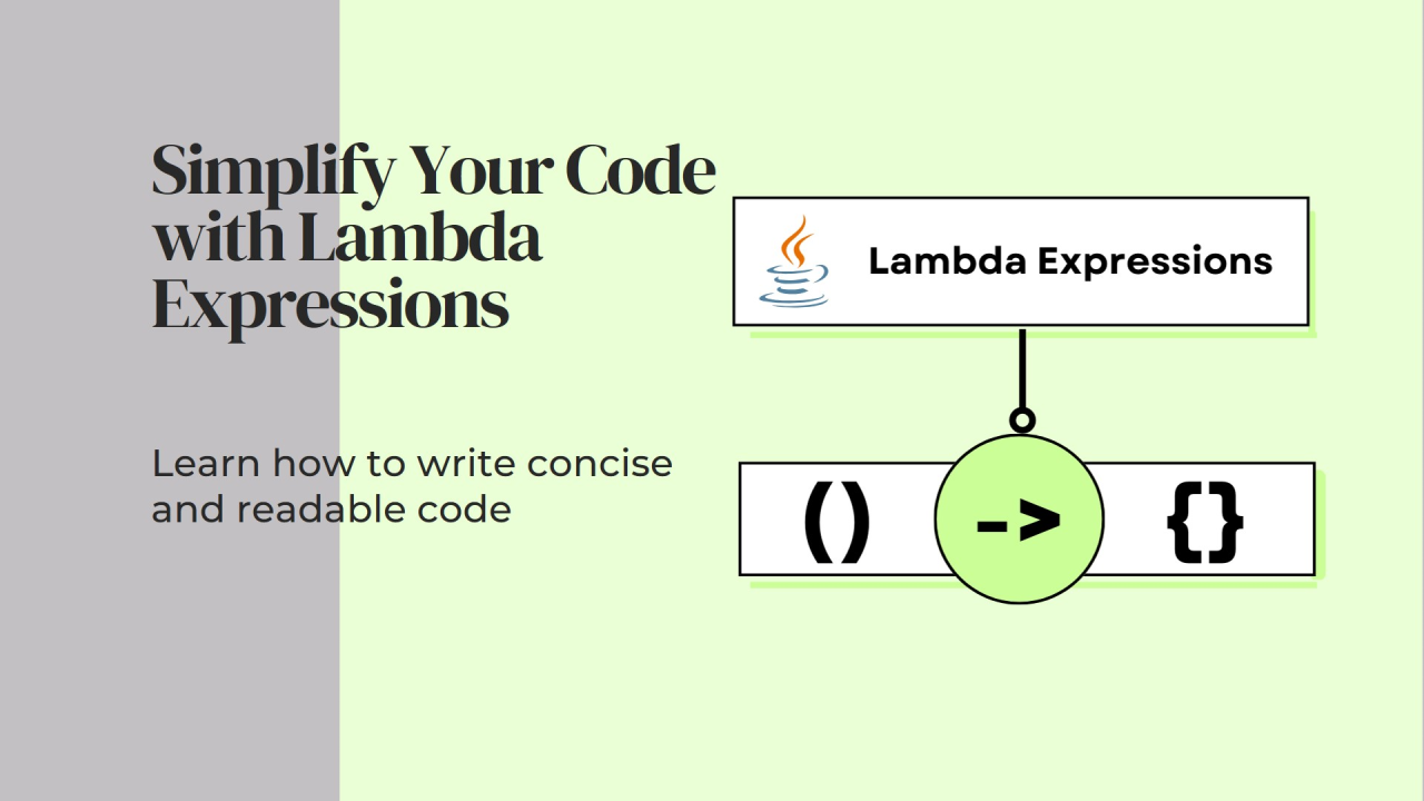 Lambda expression in Java 8 Lambda expression in Java 8