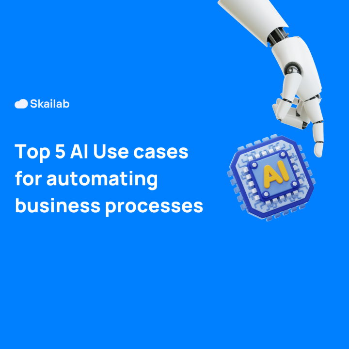 Top 5 AI Use cases for automating business processes Top 5 AI Use cases for automating business processes