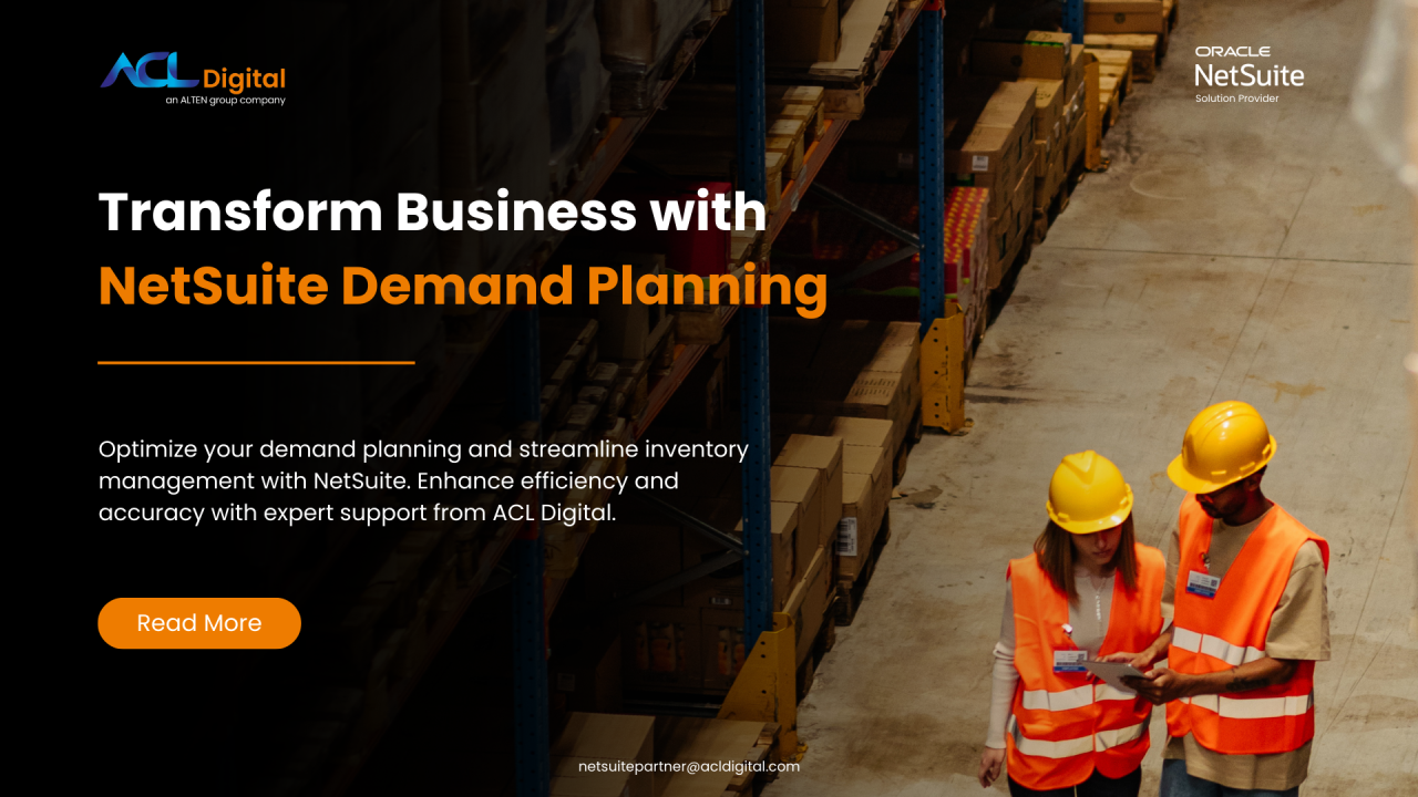 Optimizing Success with NetSuite Demand Planning | NetSuite Partner in ... Optimizing Success with NetSuite Demand Planning | NetSuite Partner in ...