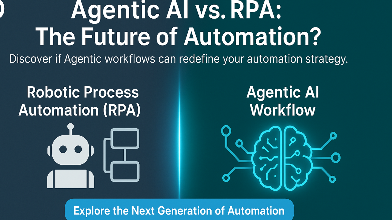 🤖 RPA vs. Agentic AI: Understanding the Differences 🤖 RPA vs. Agentic AI: Understanding the Differences