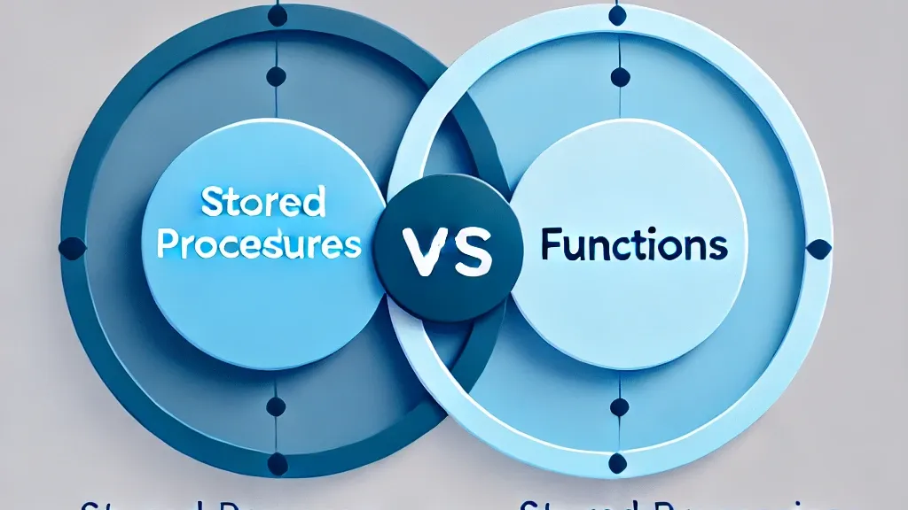 Differences Between Functions and Stored Procedures in MySQL Differences Between Functions and Stored Procedures in MySQL