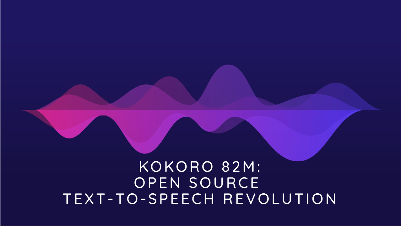 Revolutionizing Text-to-Speech: Why Kokoro 82M is the Future of Open ... Revolutionizing Text-to-Speech: Why Kokoro 82M is the Future of Open ...