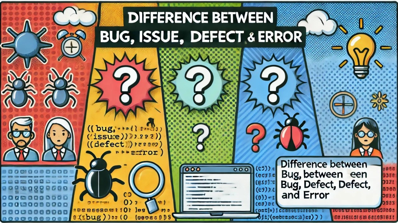 The Crucial Difference Between Bug, Issue, Defect, and Error The Crucial Difference Between Bug, Issue, Defect, and Error