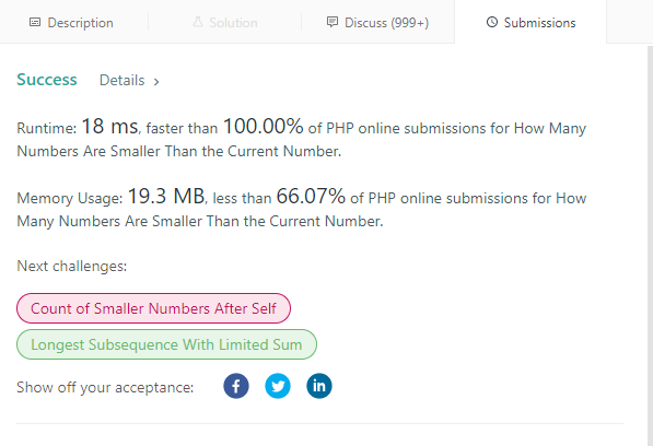LeetCode - 1365. How Many Numbers Are Smaller Than the Current Number ... LeetCode - 1365. How Many Numbers Are Smaller Than the Current Number ...