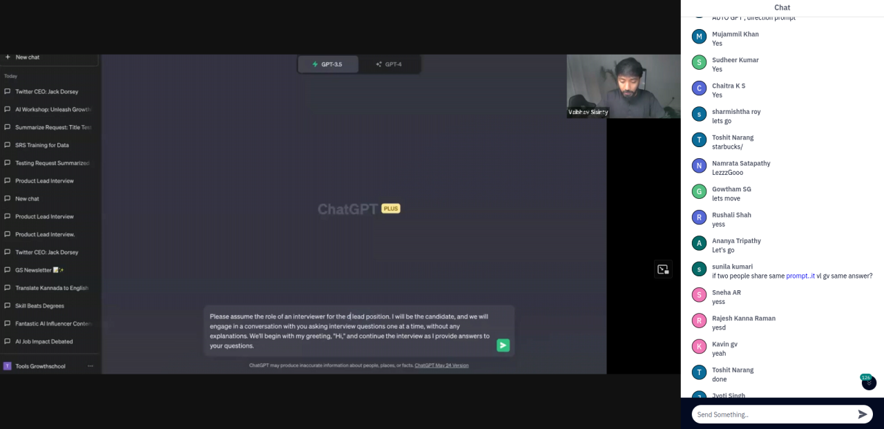 Unlocking the Power of AI: ChatGPT as an Interviewer, Summarizer, and More! Unlocking the Power of AI: ChatGPT as an Interviewer, Summarizer, and More!