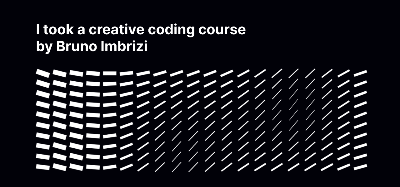 This creative coding course is cool! Art through randomness. This creative coding course is cool! Art through randomness.