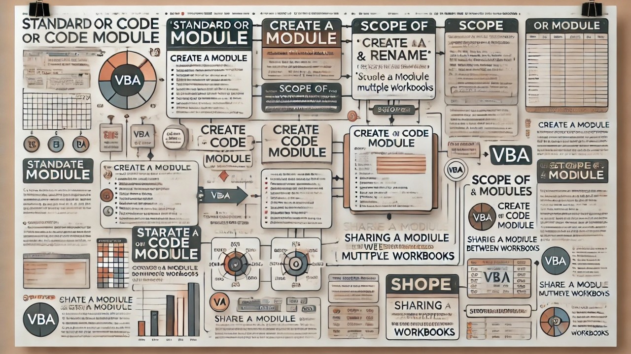 VBA Standard Modules: The Key to Scalable and Reusable Code | Excel ... VBA Standard Modules: The Key to Scalable and Reusable Code | Excel ...