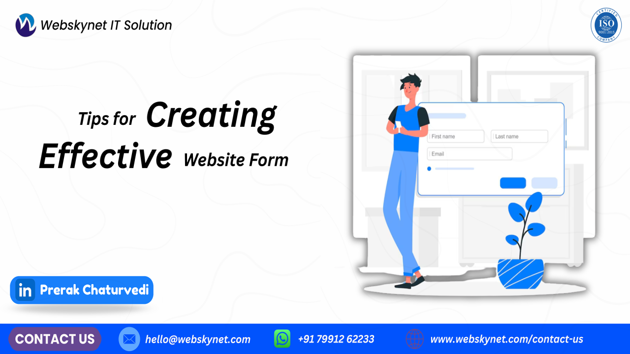 Tips for Creating Effective Website Forms Tips for Creating Effective Website Forms