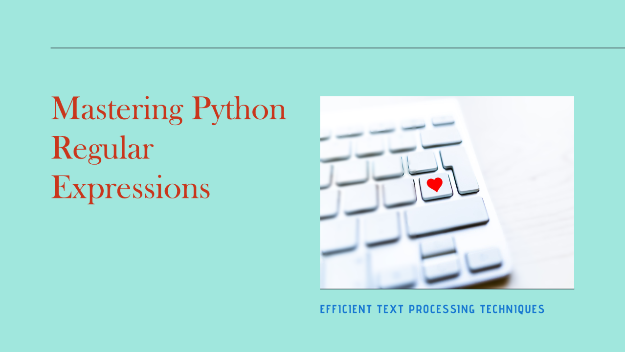 Python Regular Expressions: Your Gateway to Efficient Text Processing! 🐍💻 Python Regular Expressions: Your Gateway to Efficient Text Processing! 🐍💻