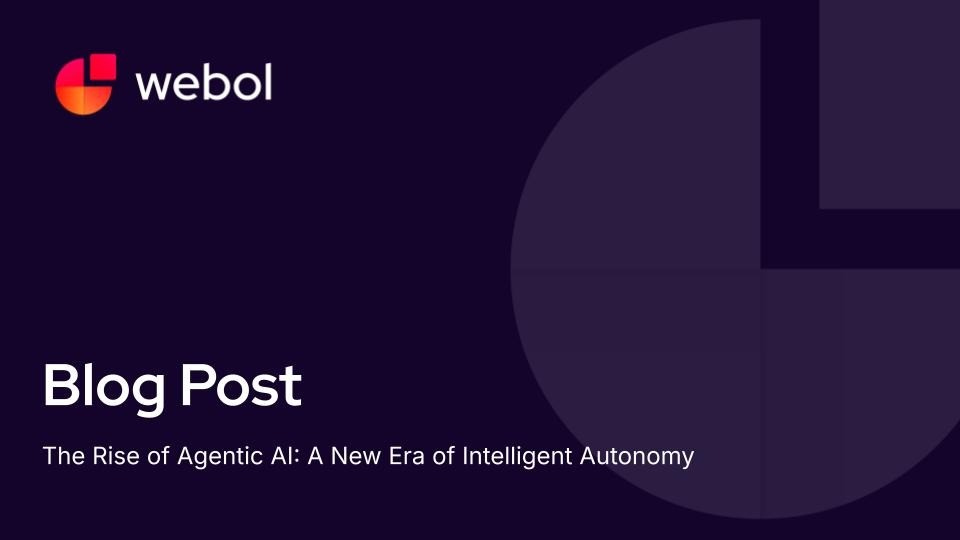 The Rise of Agentic AI: A New Era of Intelligent Autonomy The Rise of Agentic AI: A New Era of Intelligent Autonomy