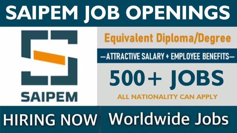 New Job Openings At Saipem In Worldwide - Apply Here | Canada Jobs ... New Job Openings At Saipem In Worldwide - Apply Here | Canada Jobs ...