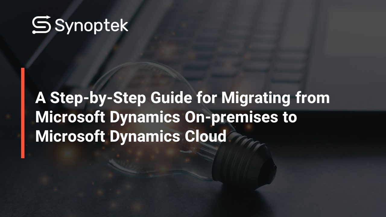 Mastering the Move: A Guide to Migrating from Microsoft Dynamics On ... Mastering the Move: A Guide to Migrating from Microsoft Dynamics On ...