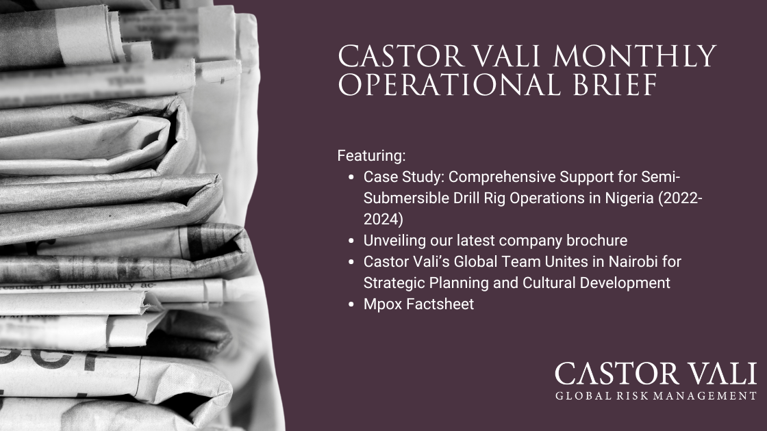 Castor Vali Operational Brief Castor Vali Operational Brief