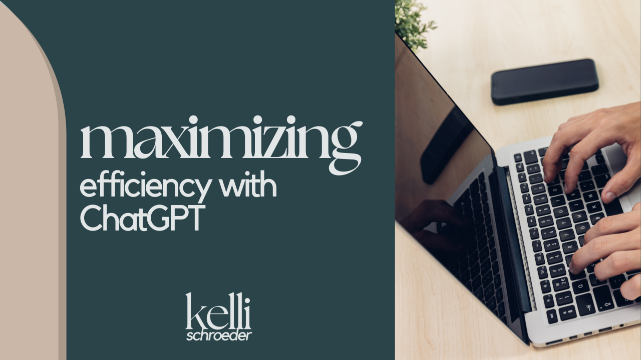 Maximizing Efficiency With ChatGPT Maximizing Efficiency With ChatGPT