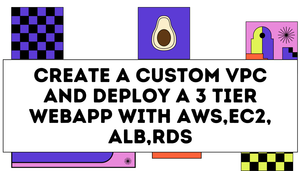 馃搹Create your Custom VPC and Deploy a 3 Tier Webapp with AWS,EC2, ALB,RDS 馃殌 馃搹Create your Custom VPC and Deploy a 3 Tier Webapp with AWS,EC2, ALB,RDS 馃殌