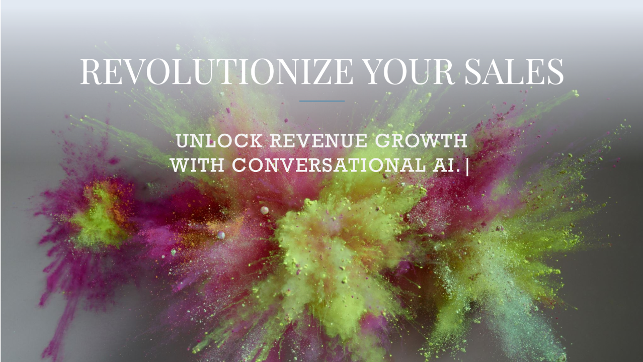 Revolutionizing Outbound Sales with Conversational AI: The Key to ... Revolutionizing Outbound Sales with Conversational AI: The Key to ...