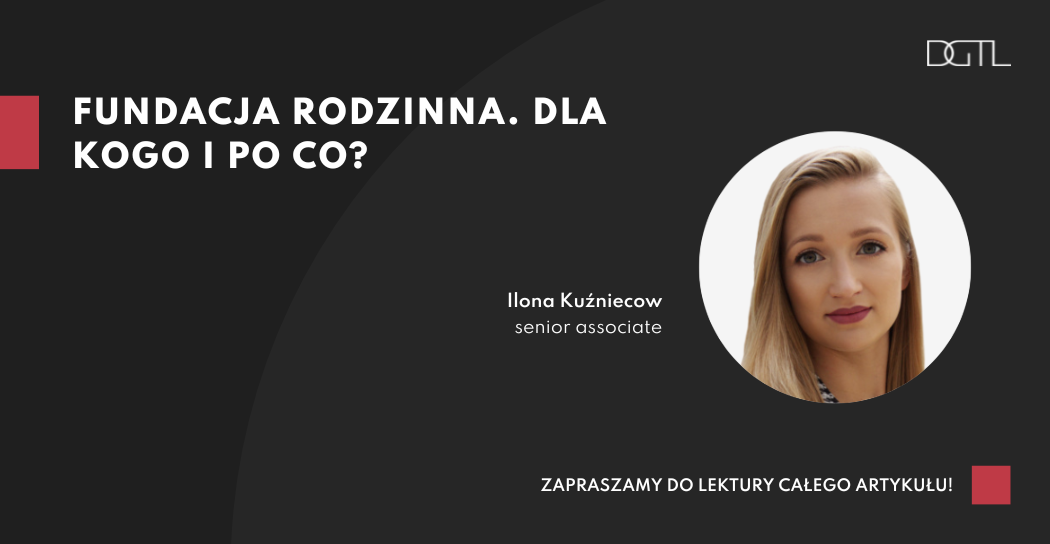 Ustawa o fundacji rodzinnej Ustawa o fundacji rodzinnej