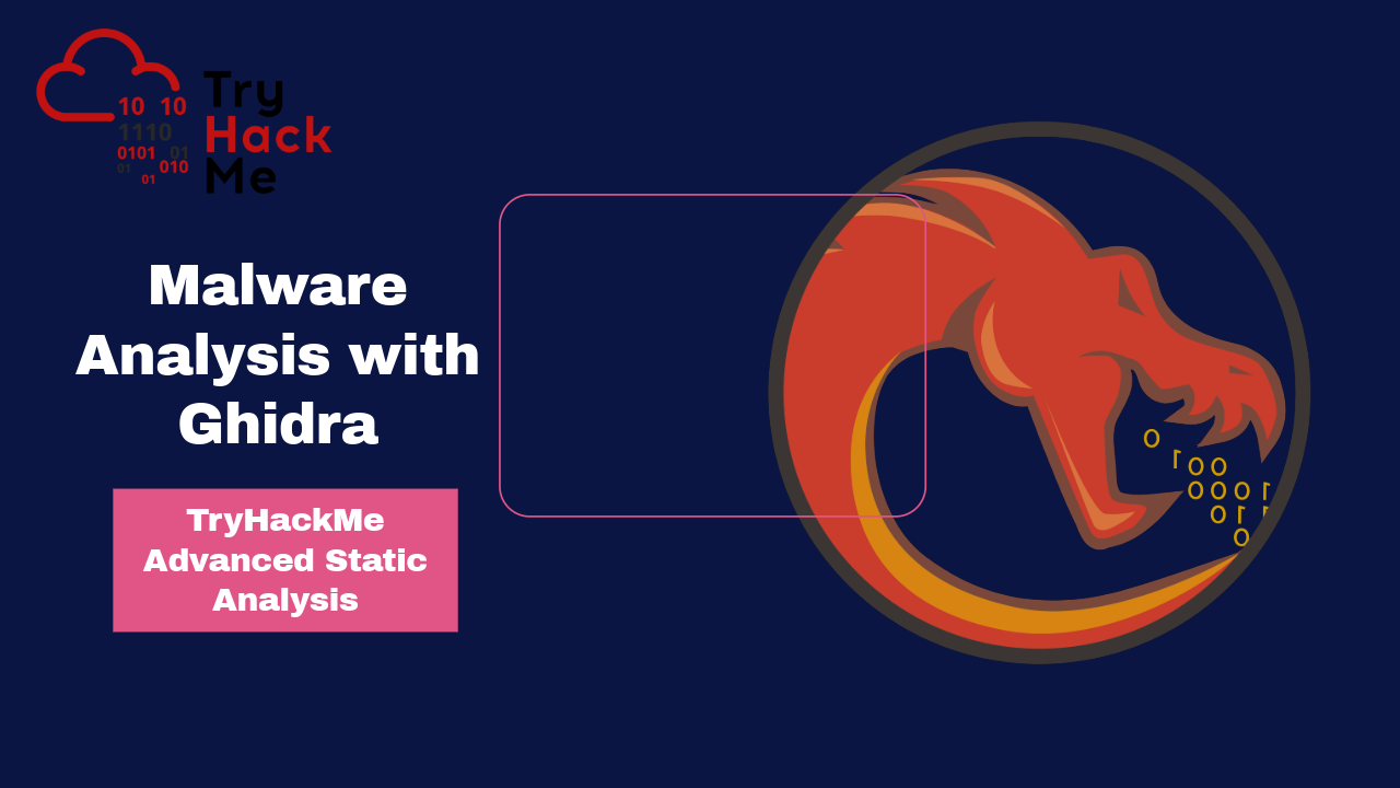 Malware Analysis with Ghidra | TryHackMe Advanced static analysis Malware Analysis with Ghidra | TryHackMe Advanced static analysis