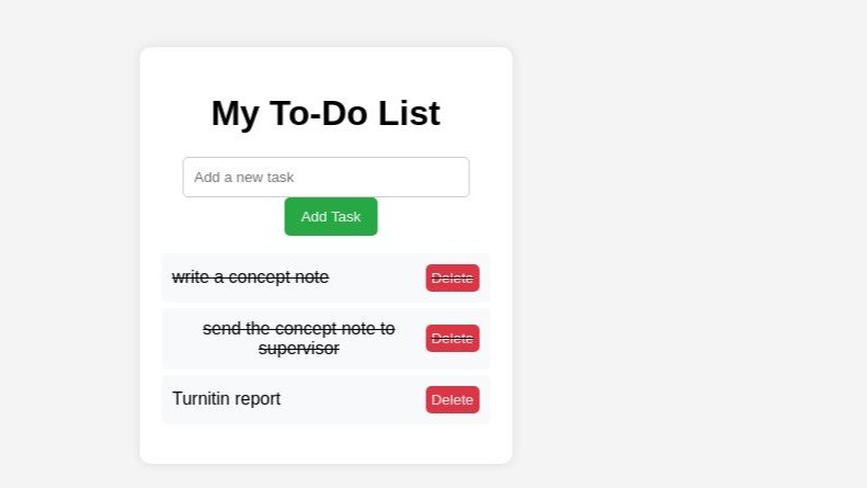 Building a Simple To-Do List App Using JavaScript Building a Simple To-Do List App Using JavaScript
