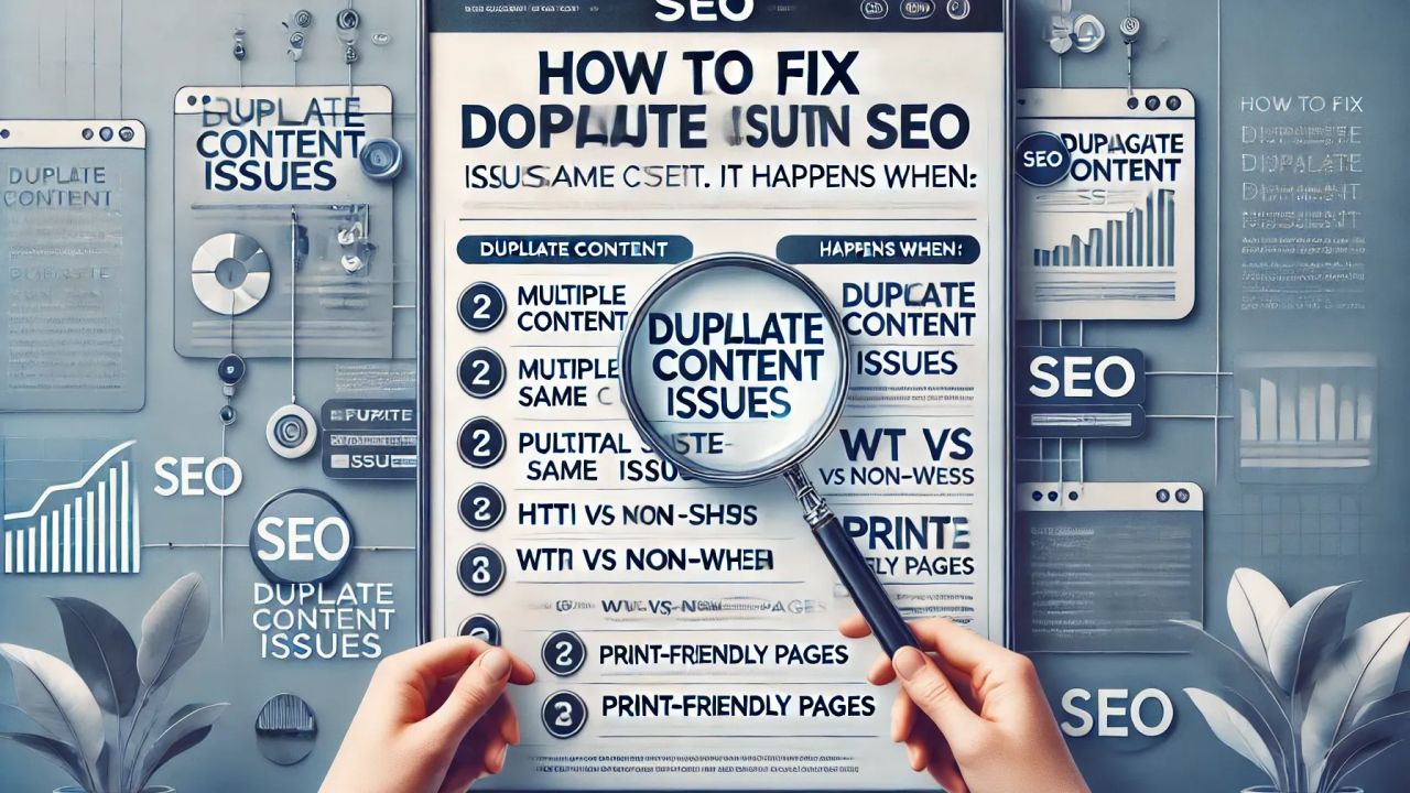 How to fix duplicate content issues in SEO How to fix duplicate content issues in SEO