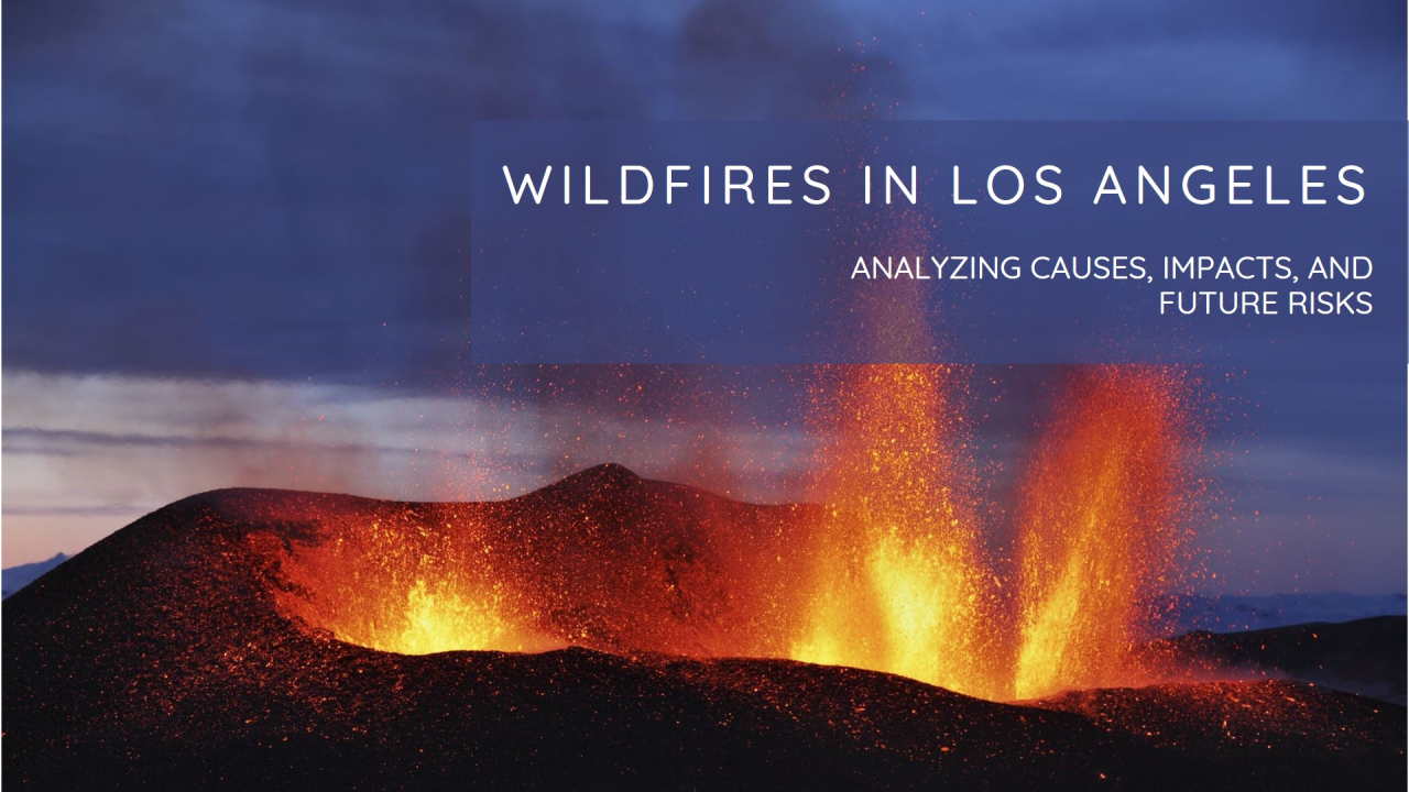 Los Angeles Wildfires: Analyzing Causes, Impacts, and Future Risks Los Angeles Wildfires: Analyzing Causes, Impacts, and Future Risks