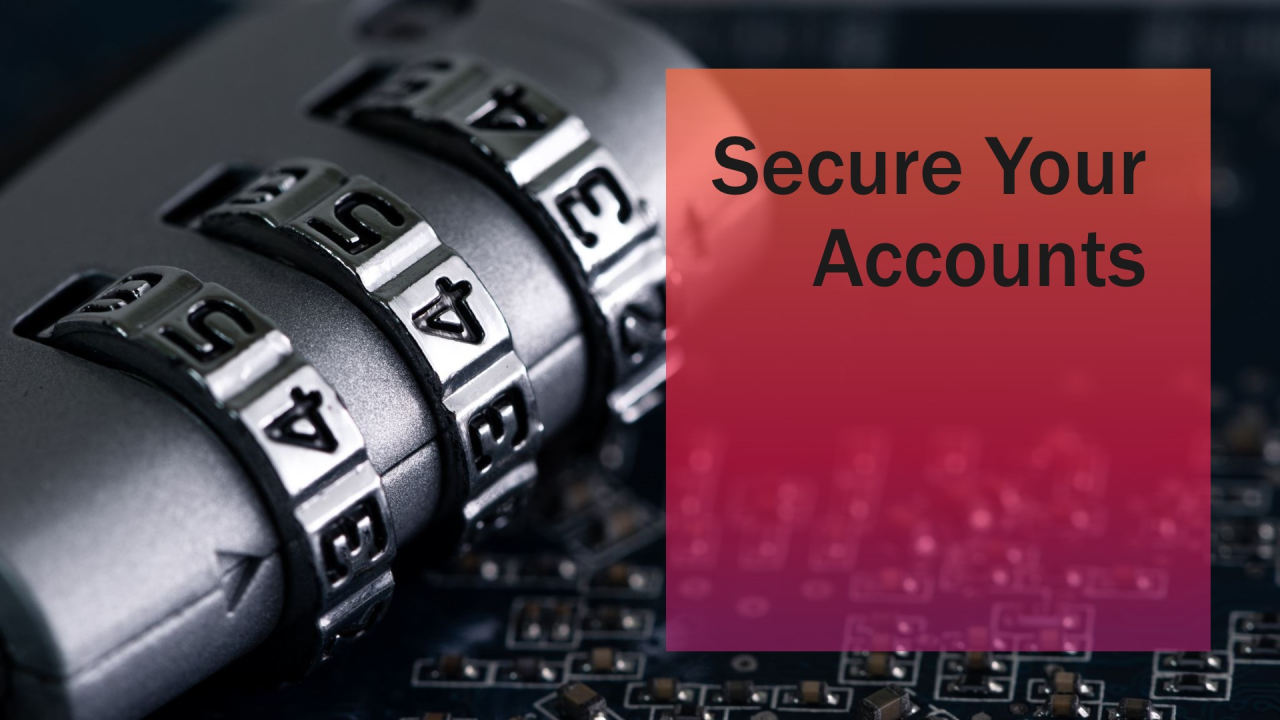 The Importance of Strong Passwords The Importance of Strong Passwords