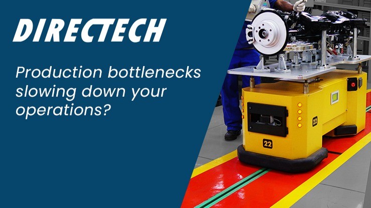 Eliminate Production Bottlenecks with AGVs & AMRs 🚀 Eliminate Production Bottlenecks with AGVs & AMRs 🚀