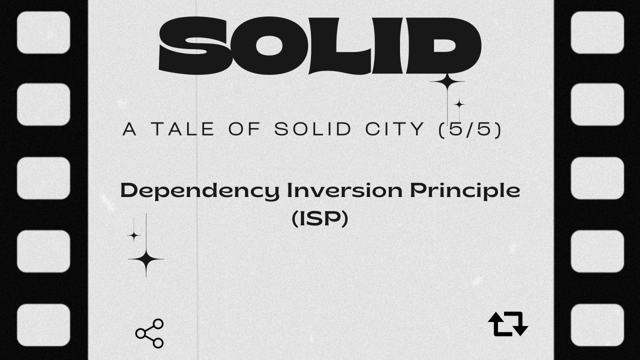Dependency Inversion Principle (ISP) Dependency Inversion Principle (ISP)