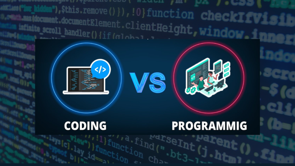 Coding vs. Programming: Decoding the Difference Coding vs. Programming: Decoding the Difference