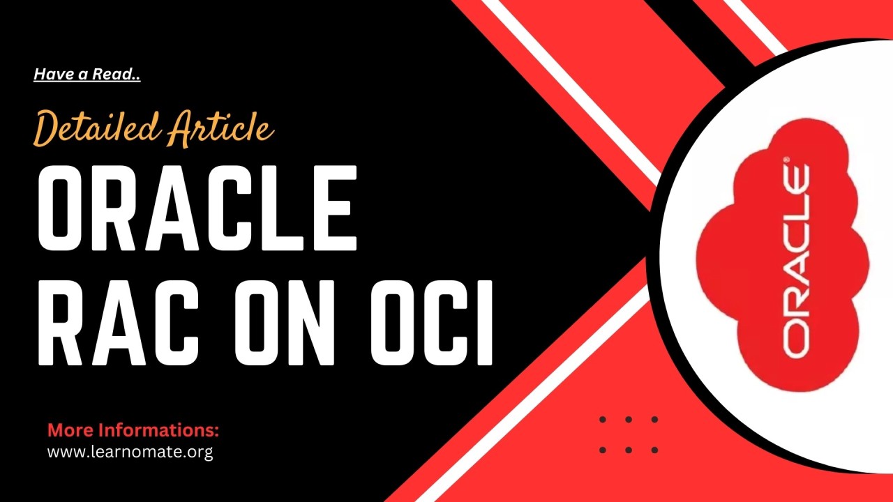 Oracle RAC on OCI: Reliable & Scalable Databases Oracle RAC on OCI: Reliable & Scalable Databases