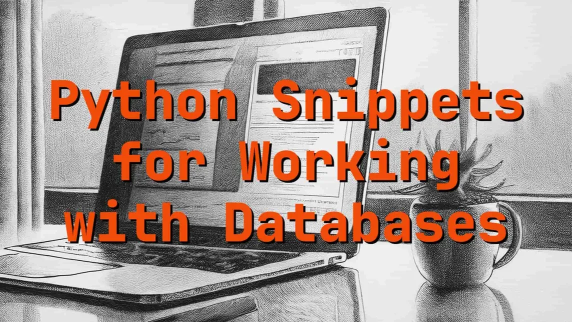 Working with Databases in Python: An Intro to SQLite and SQLAlchemy Working with Databases in Python: An Intro to SQLite and SQLAlchemy