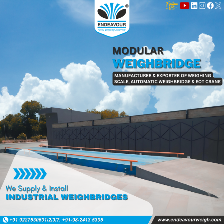 Unlocking Efficiency and Precision: The Advantages of Modular Weighbridges Unlocking Efficiency and Precision: The Advantages of Modular Weighbridges