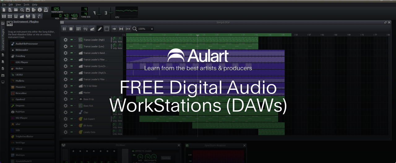 Exploring the Best Free Digital Audio Workstations (DAWs) for Music ... Exploring the Best Free Digital Audio Workstations (DAWs) for Music ...