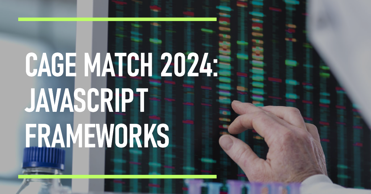 Cage Match 2024: JavaScript Frameworks (React vs. Angular vs. Vue) Cage Match 2024: JavaScript Frameworks (React vs. Angular vs. Vue)